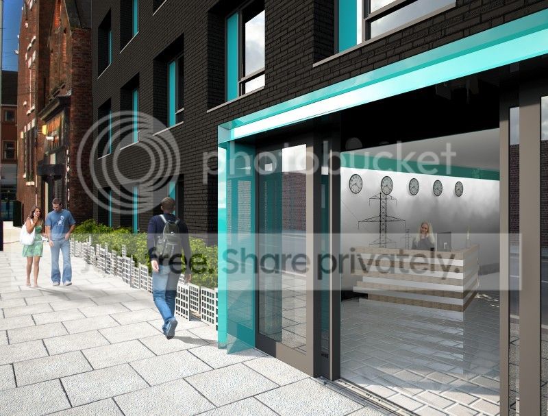 The Lightbox | Lower Gill Street | 34 Student Flats | 5 Storeys ...